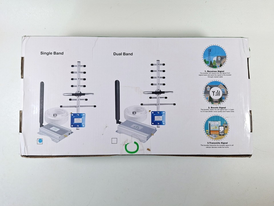 ISNMDND GBA70 Home Cell Booster Kit Single-Band AT&T T Mobile New ...