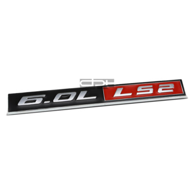 Fit 6.0 Chevy/Gm Ls2 Ls Metal Bumper Trunk Grill Emblem Decal Sticker ...