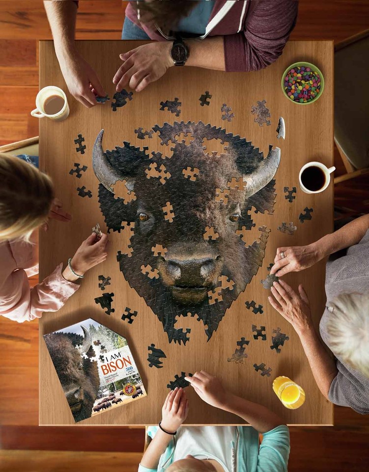 Madd Capp Games & Puzzles I AM Bison 300 Piece Jigsaw Puzzle | eBay