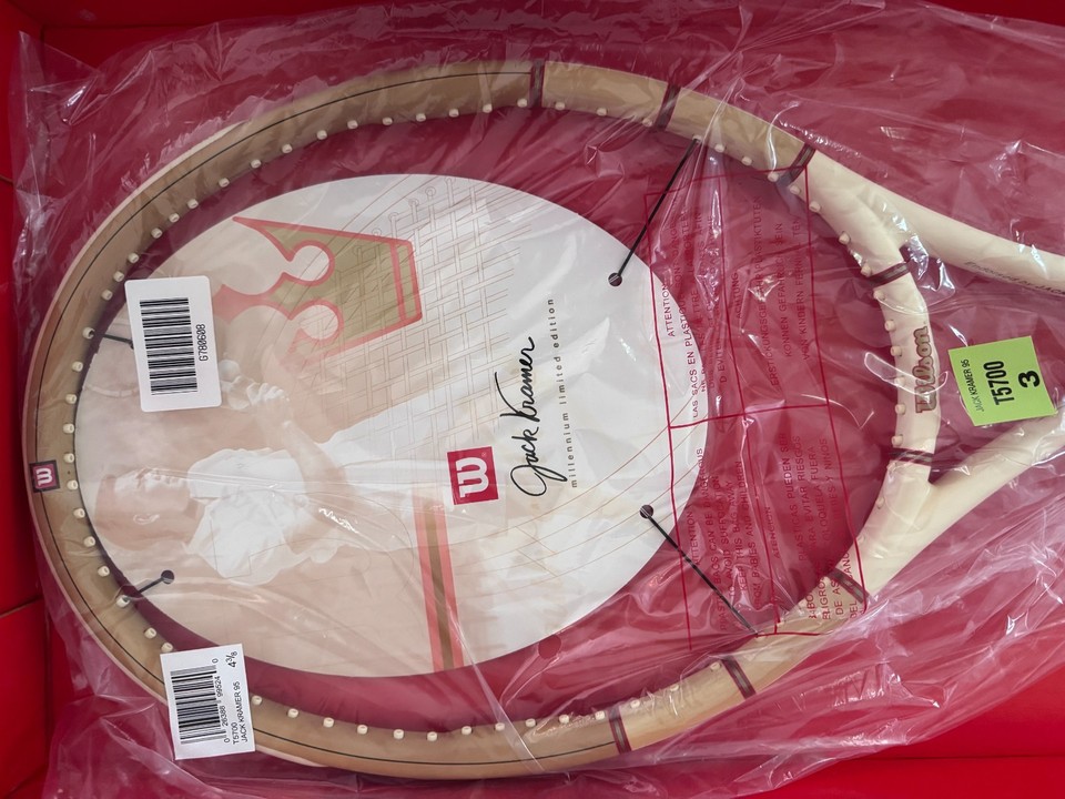 Jack Kramer Autograph Limited Edition, Wilson Pro Staff tennis racquet ...