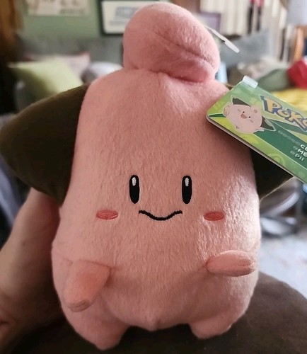 7.5" Cleffa TOMY Brand Pokemon Poke Plush Dolls Toys Baby Clefairy With ...