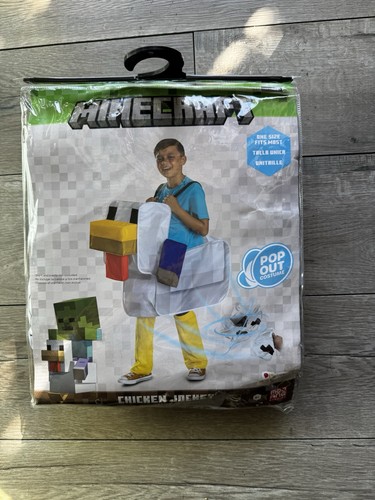 Minecraft Chicken Jockey Inflatable Costume Set | eBay