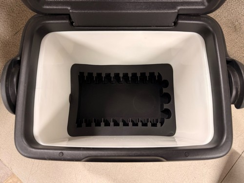 2001-2005 Pontiac Aztek Removable Center Console Cooler Complete Taupe ...