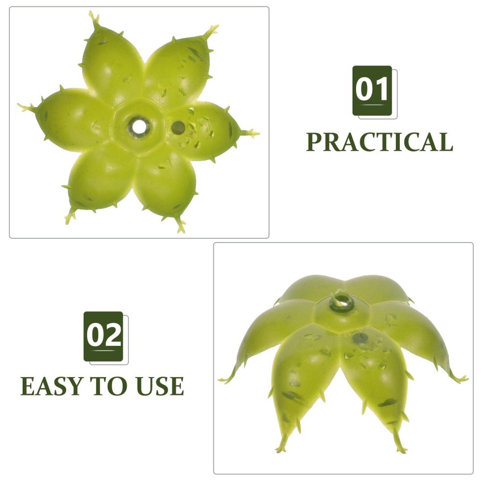 50 Pcs Artificial Floral Receptacle Diy Flower Sepals Calyxes ...