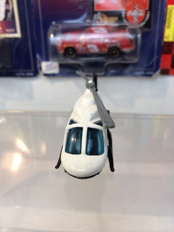 1989 Mattel Hot Wheels Proper Chopper #165 Police Unit 45 Helicopter 1: ...