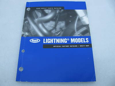 2006 Harley Davidson Buell Lightning Parts Catalog Manual Book 99571 ...