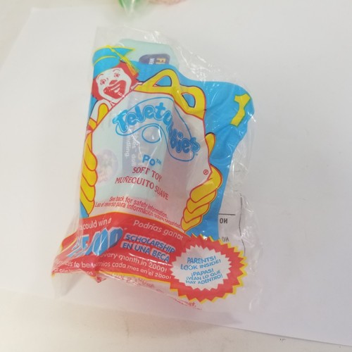 2000 Teletubbies Po Red Key Chain Soft Toy McDonald's Toy Sealed New | eBay