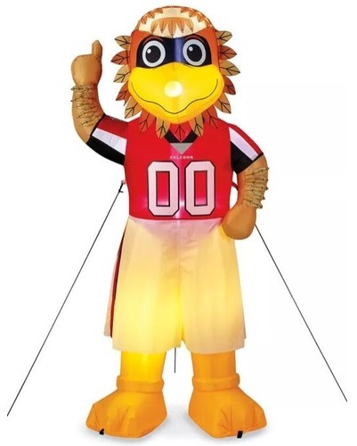 NEW Inflatable NFL Mascot 7ft Tall LED Lit - Atlanta Falcons | eBay