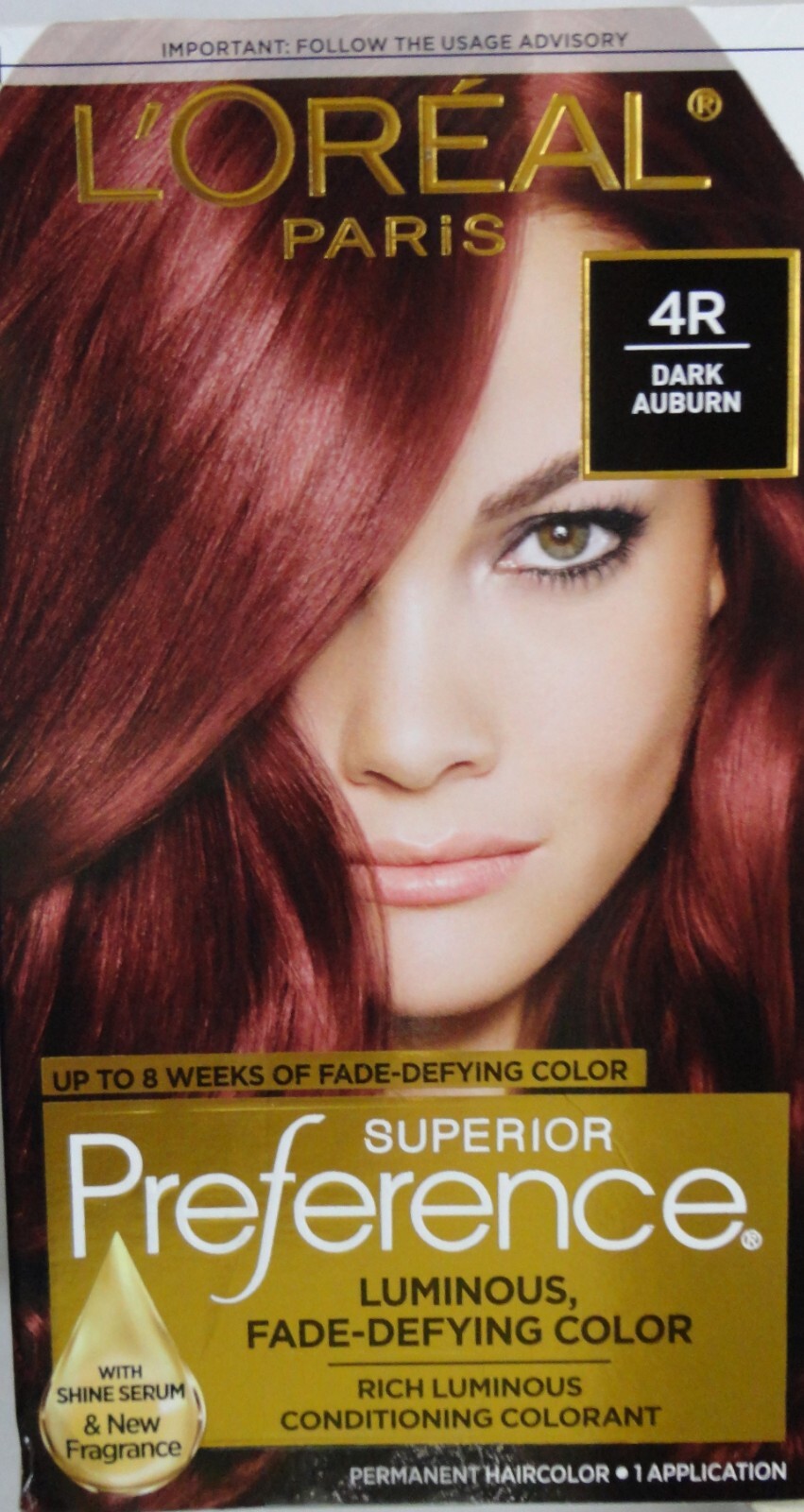 L%27Or%C3%A9al+Paris+Superior+Preference+Permanent+Hair+Color+4r+Dark ...
