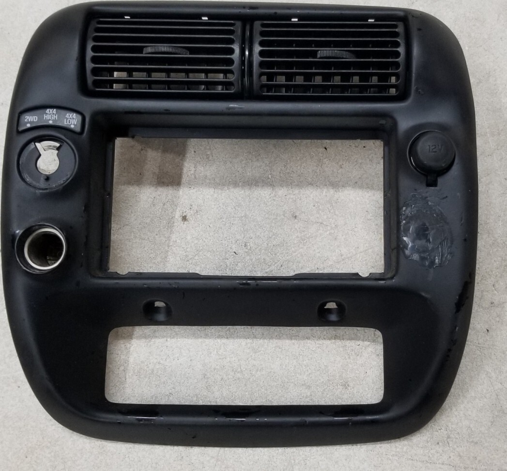 1995 to 2004 FORD RANGER RADIO DASH TRIM BEZEL 4x4 VENT BLACK 12v | eBay