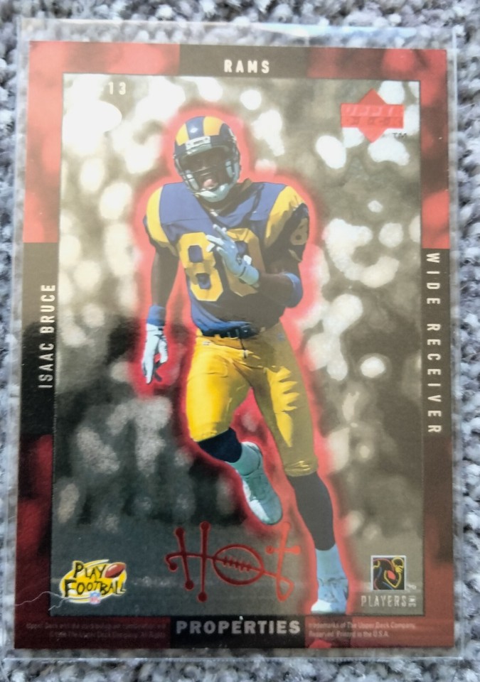 1996 Upper Deck Carl Pickens / Isaac Bruce Hot Properties NM-MT or ...