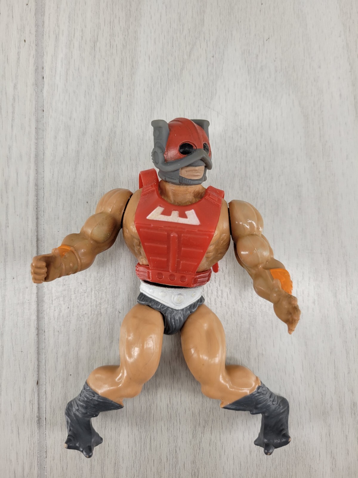 MOTU Zodac 1982 w Red Armor Vintage Masters Of The Universe He-Man Soft ...