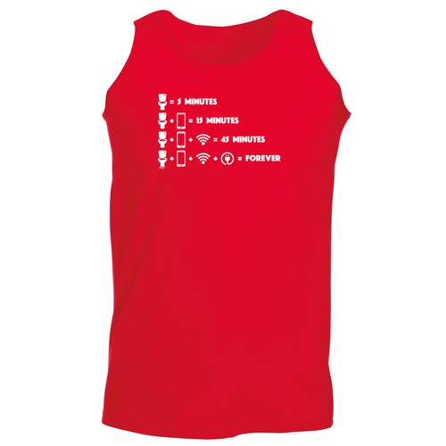 Toilet Times Funny Gift Novelty Tank Top Vest Singlet Gifts | eBay ...