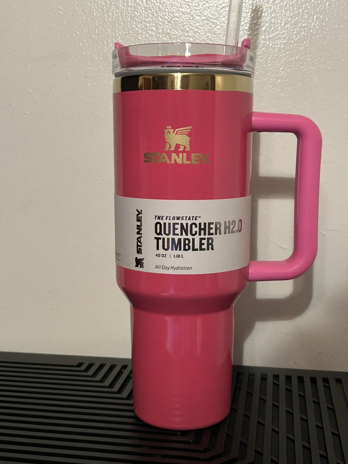 Stanley Quencher H2.0 FlowState 40 oz Tumbler - Pink Parade for sale ...