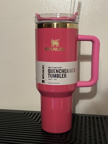 Stanley Quencher H20 Flowstate 40 Oz Tumbler Pink Parade For Sale 0073
