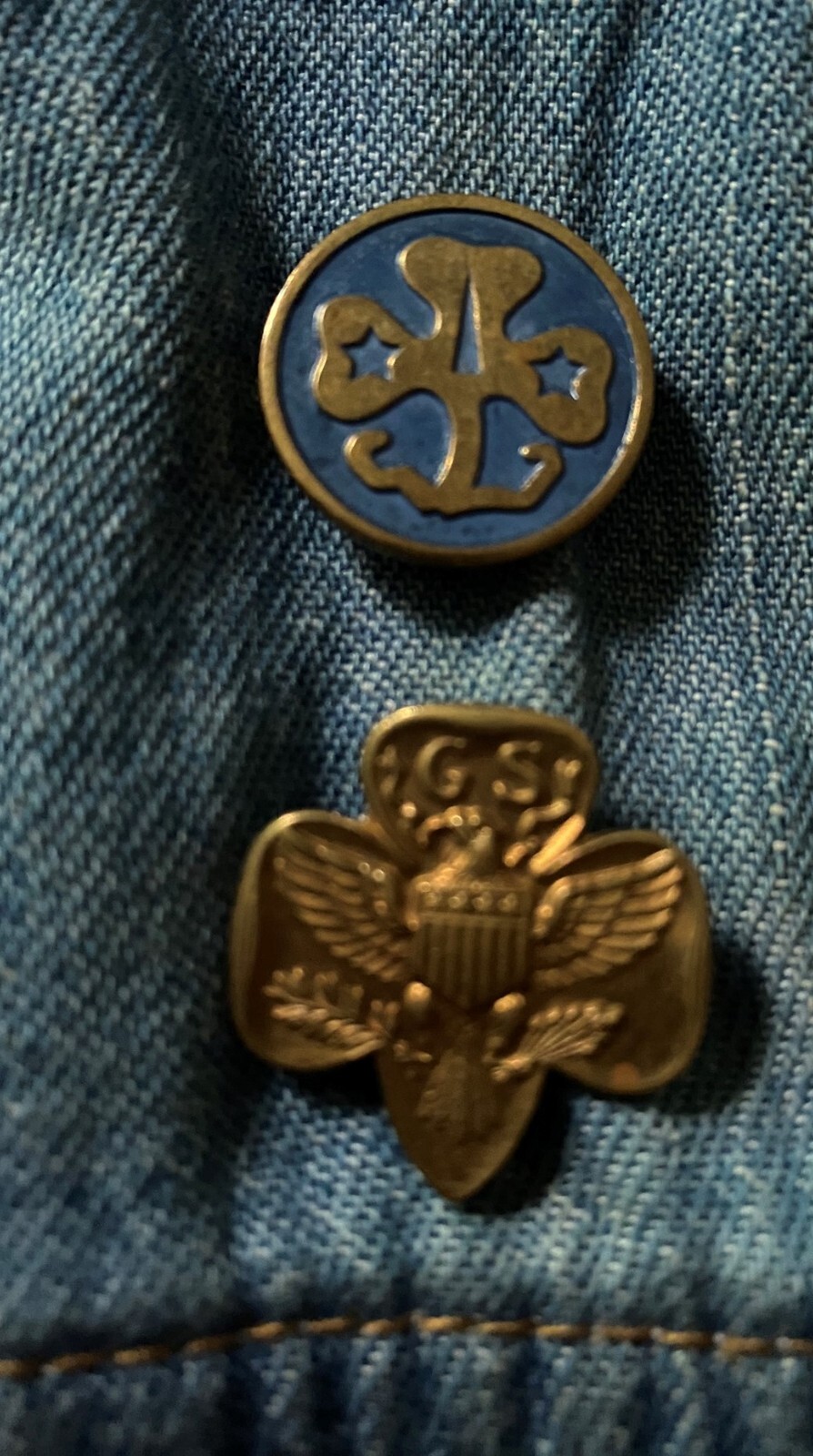 From 1970’s VINTAGE GIRL SCOUT /Brownie Pins. Goldtone and enamel. lot ...