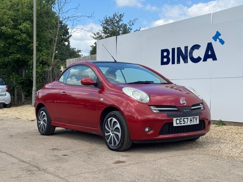 2007 Nissan Micra C+C 1.6 Pink Convertible 2dr Petrol Manual (160 g/km ...