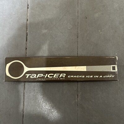 Vintage 1950s Tap-Icer Ice Cracker in Original Box Home Bar Tool ...