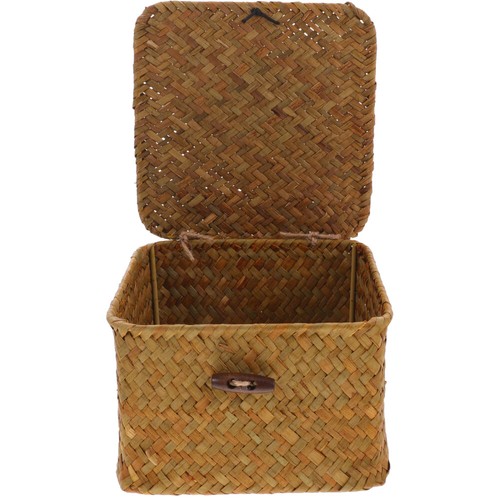 Rattan Gift Box Handwoven Storage Basket Empty Boxes for Wedding | eBay UK