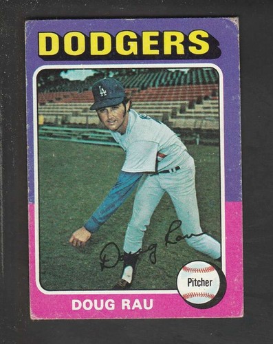 1975 Topps #269 Doug Rau GVG Dodgers 161659 | eBay