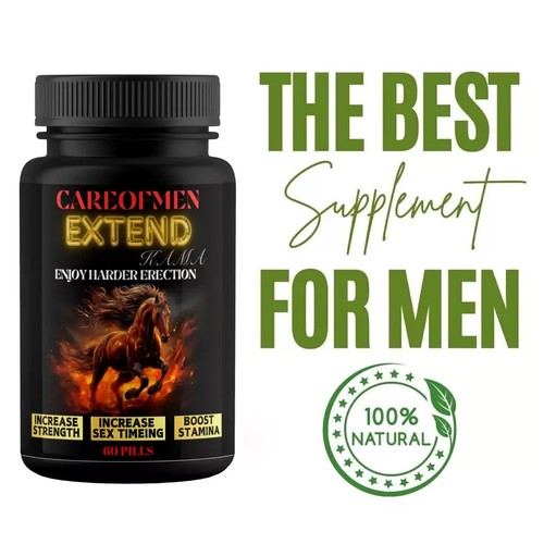 Max Virility Male Health Pills to Boost Stamina and Energy Levels 60ct ...