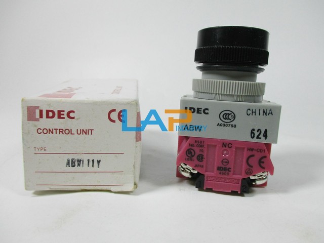 1PC IDEC Button switch ABW111-Y Button switch spot stock #YP1 for sale ...