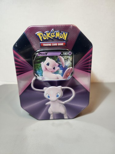 Mew V Collector Tin - Sword & Shield Pokémon TCG - Factory Sealed | eBay