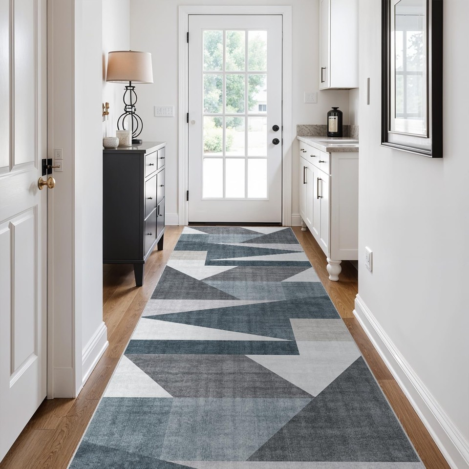 Runner Rug Non Slip Hallway: 3x10 Washable Kitchen Runner Rugs for High Traff... | eBay