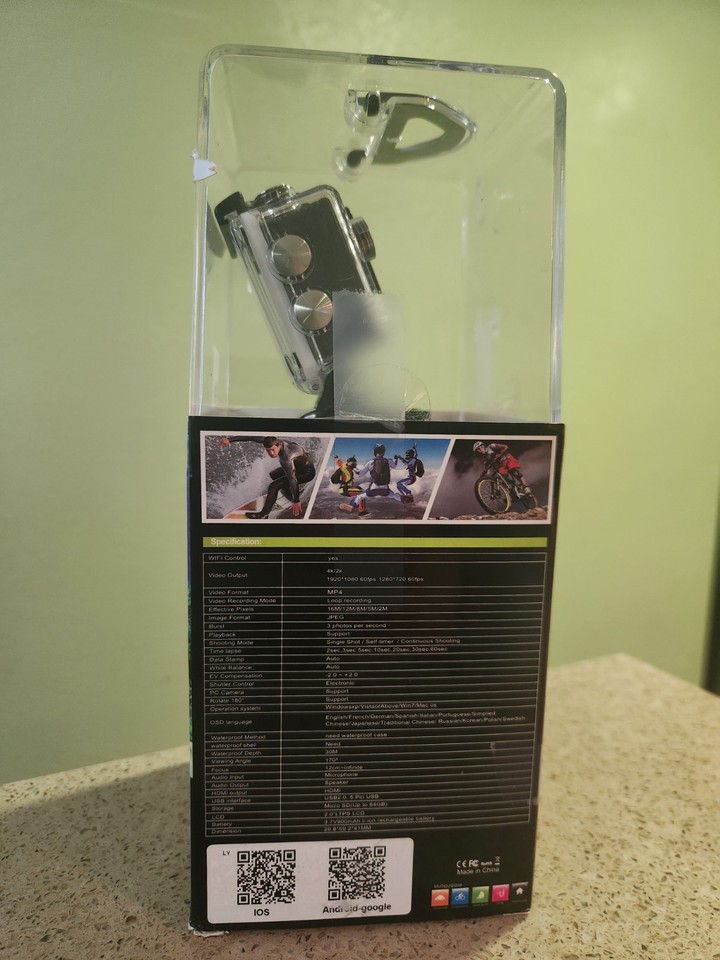 Itek Soundlogic Action Pro 1080P Ultra HD Sports Camera BRAND NEW | eBay