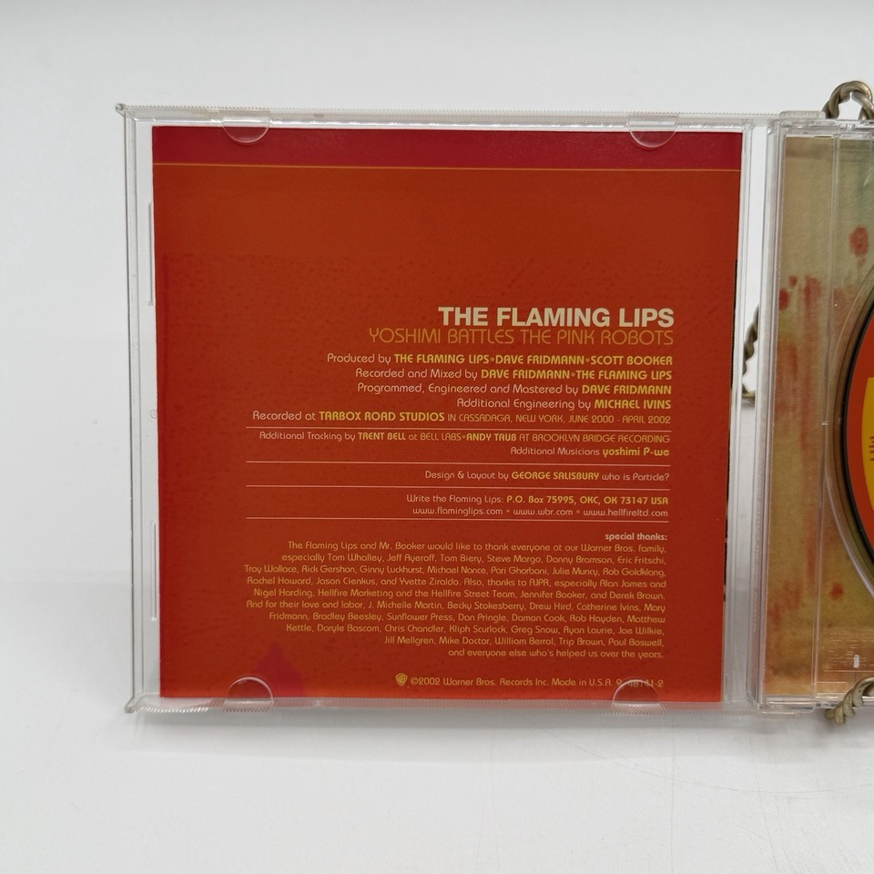 The Flaming Lips Yoshimi Battles The Pink Robots CD | eBay