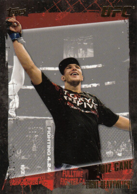 Luiz Cane 2010 Topps UFC Series 4 Gold Parallel Card #14 | eBay