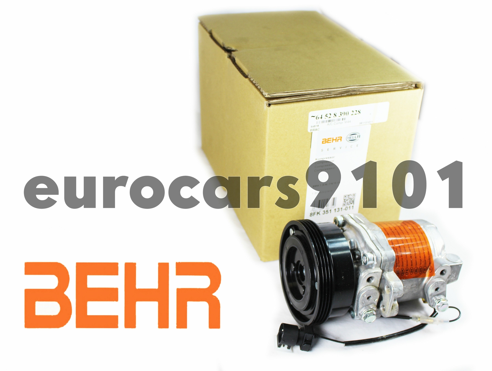 New! BMW Z3 Behr Hella Service A/C Compressor 351131011 64528390228 | eBay