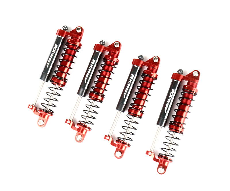 Realistic Negative Pressure 94mm Shock Set (4) for 1/10 Off-Road Scale ...