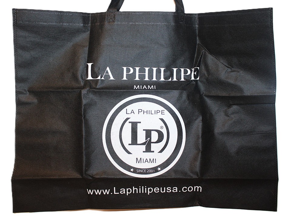 LP La Philipe Purse "Umbrella in London" Handbag Red Large Bag Black ...
