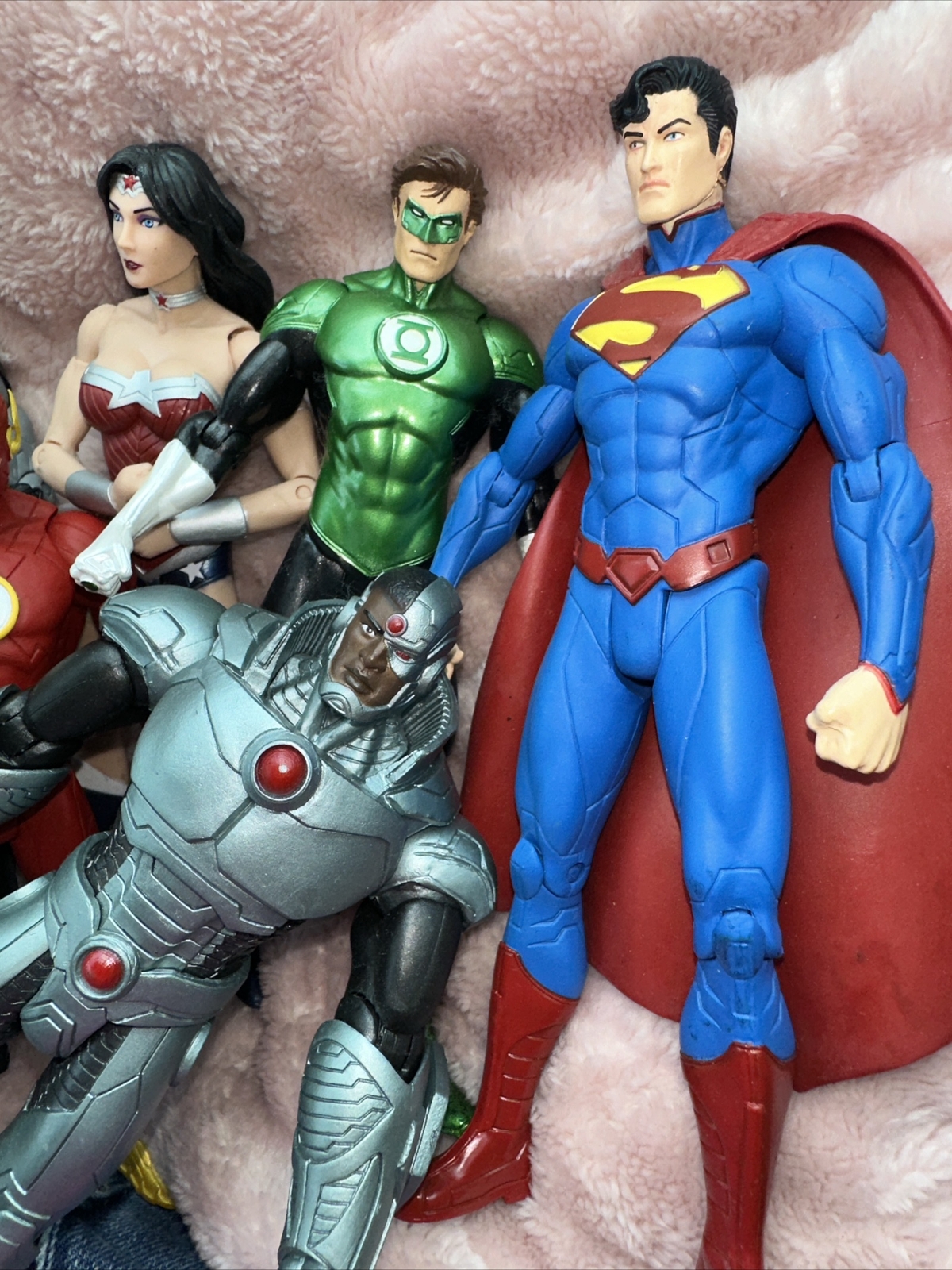 DC Comics 7" Action Figures Superman Batman Flash Aquaman Wonder Women ...