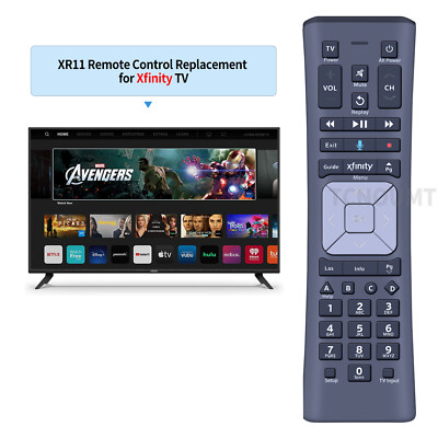 XR11 Remote Control For Comcast/Xfinity Premium Voice Activated Cable ...