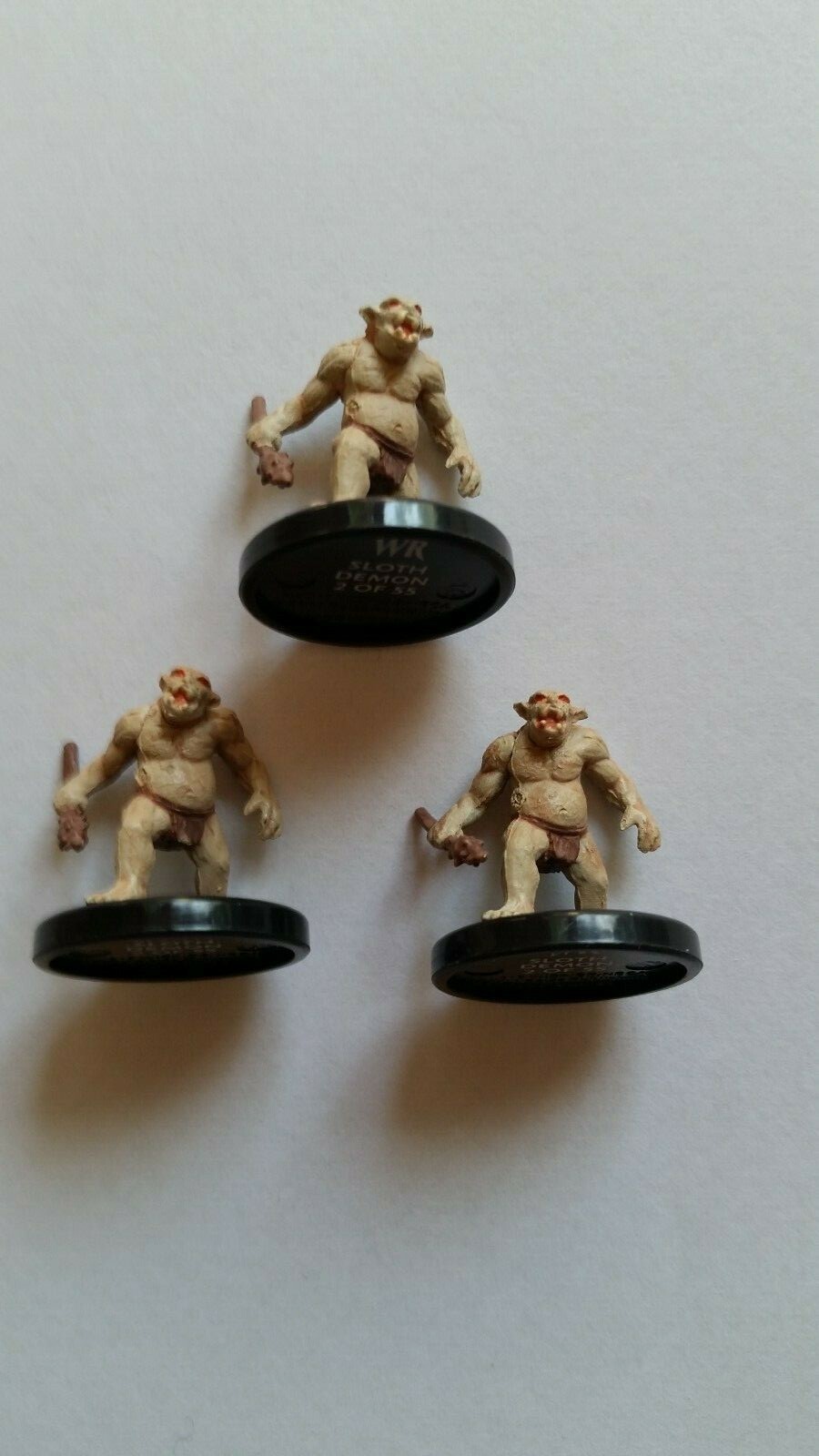 PATHFINDER D&D WRATH OF THE RIGHTEOUS SLOTH DEMON X3 | eBay