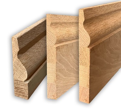 Engineered Oak Ogee Skirting Boards, Multiple Profiles & Lengths, Cheap ...