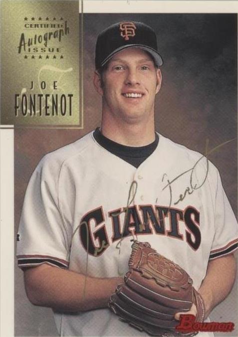 1997 Bowman - Autograph Joe Fontenot #CA25 Gold Ink (AU, RC) for sale ...