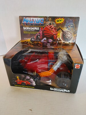 1984 Bashasaurus Masters Of The Universe Heroic Combat Vehicle He-Man ...