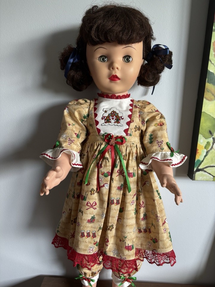 Vintage Doll 30" Effanbee ‘Mary Jane’ PlayPal Type Doll Flirty Eyes ...