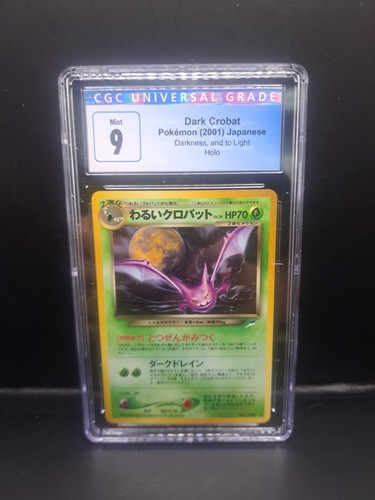 Dark Crobat 169 Holo Rare - Darkness, and to Light Pokemon CGC 9 | eBay