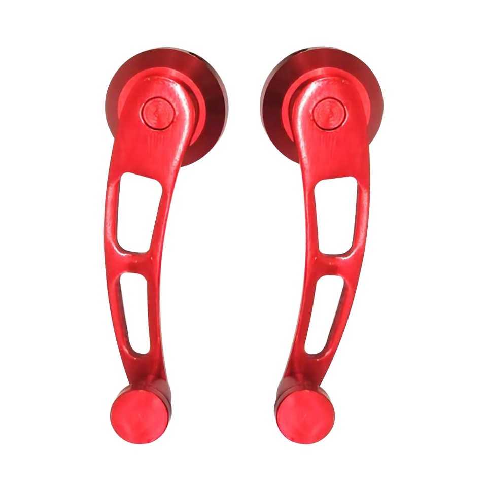 Set Universal Billet Aluminum Manual Door Handle Crank Window Winder ...