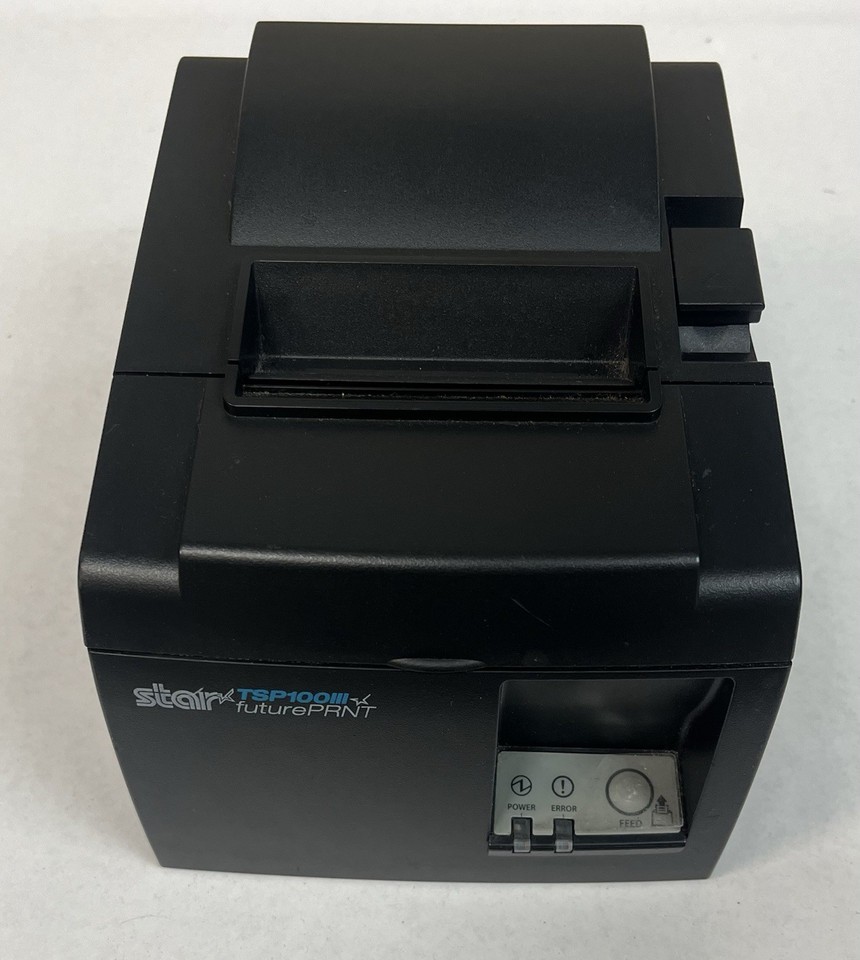 Star TSP100III Thermal POS Receipt Printer One TSP143IIIU W/ Power ...