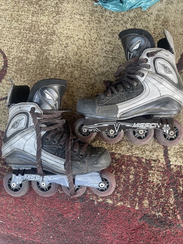 Mission RX Past Vert DNA Inline Hockey Roller Skates US Mens 8-9 | eBay
