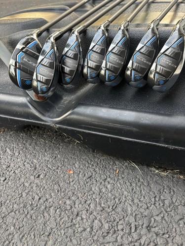 Cobra T-Rail 2021 Hybrid Iron Set 4H, 5-PW Regular Flex 50g 7 Clubs | eBay