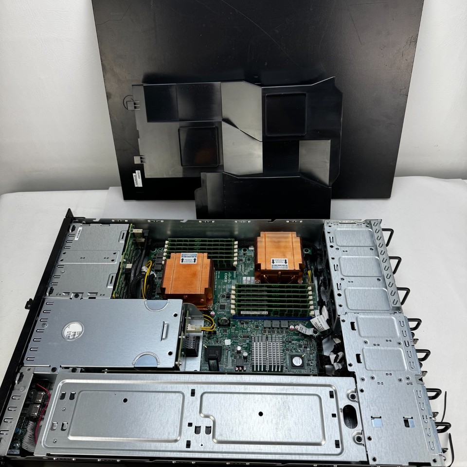 Cisco WAVE-8541-K9 V01 Wide Area Virtual Engine Server 96GB RAM w/ 10GE ...