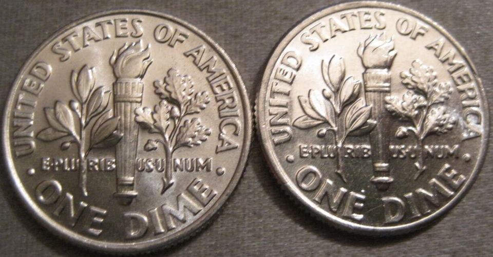SELLING AS SHOWN - 2001 P & 2001 D UNCIRCULATED ROOSEVELT DIMES * 2 ...