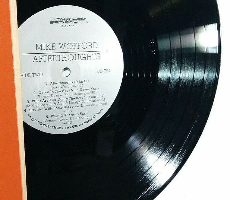 Mike Wofford ‎– Afterthoughts, 1977 LP- Modern Jazz Piano Solos - NM ...