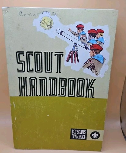 1972 SCOUT HANDBOOK Boy Scouts Of America 8th EDITION 1st Printing Bsa ...
